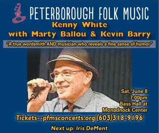 Kenny White with Marty Ballou & Kevin Barry, Peterborough Folk Music ...