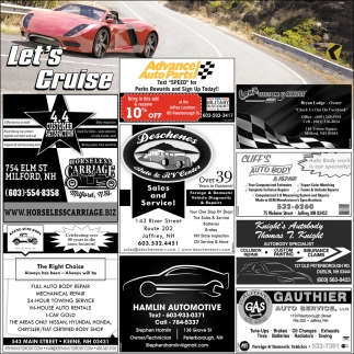 Text "speed" For Perks Rewards , Advance Auto Parts, Jaffrey, NH