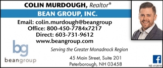 Colin Murdough - Bean Group, Colin Murdough - Bean Group, Peterborough, NH